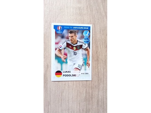 Road to Euro 2016 Panini sličica broj 062 62