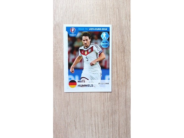 Road to Euro 2016 Panini sličica broj 050 50