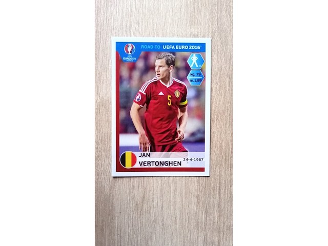 Road to Euro 2016 Panini sličica broj 003 3