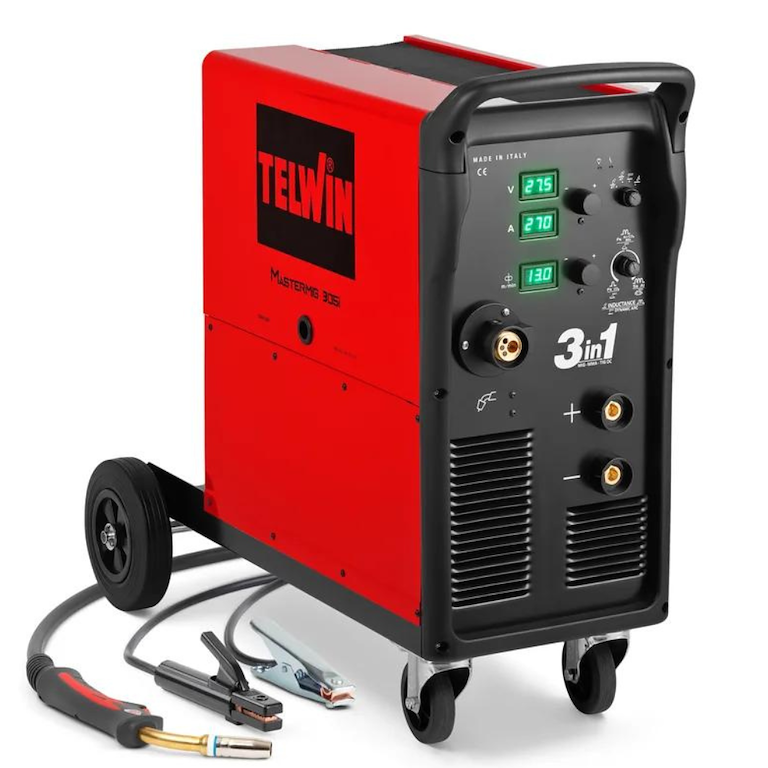 Telwin – Inverter aparat za zavarivanje MASTERMIG 305i MIG-MAG FLUX BRAZING MMA TIG 230-400 V – 816200