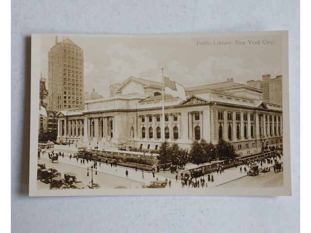 foto karte NEW YORK 2 Printed in USA 1930-e