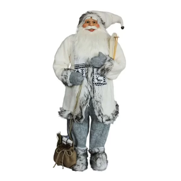 Deco Santa, Deda Mraz, siva, 120cm