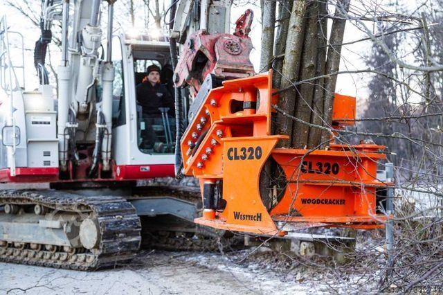 Drugi
WesttecH Westtech Woodcracker CL320 Fällkopf Fällgreifer