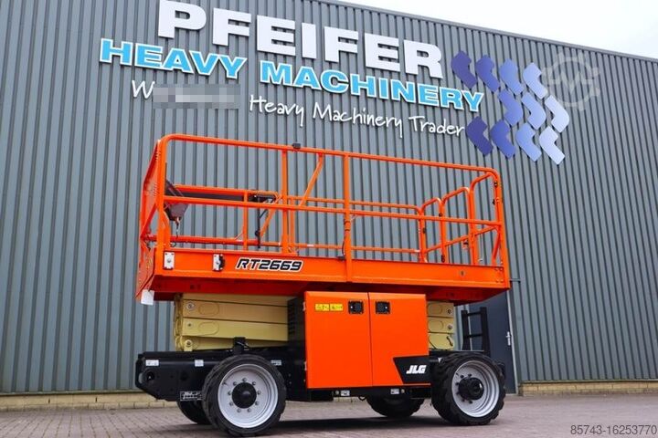 Podizanje makaza
JLG RT2669 Unused, Diesel, 10m Working Height, 680kg C