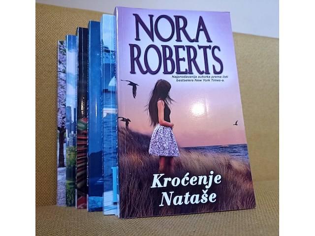 - Nora Roberts - šest naslova