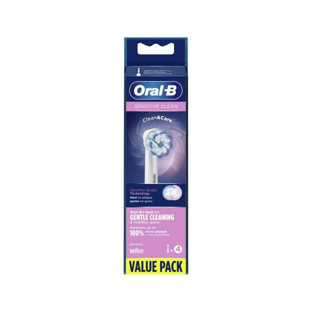 Oral-B® Nastavci SENSITIVE CLEAN 4 Glave za Električnu Četkicu za Zube