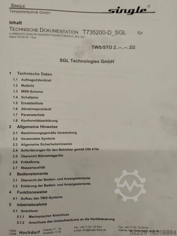 Jedinica za kontrolu temperature Variotherm
Temperiergerät Single Hochtemperatur Öl STWS 350/2