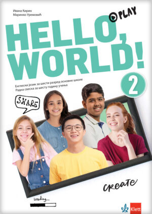 Hello World 2, radna sveska za engleski jezik 6. razred osnovne škole Klett NOVO IZDANJE!