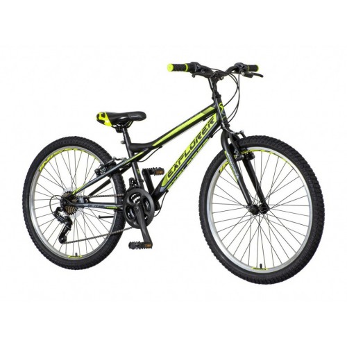 Junior bicikla explorer crno zelena-spa242
