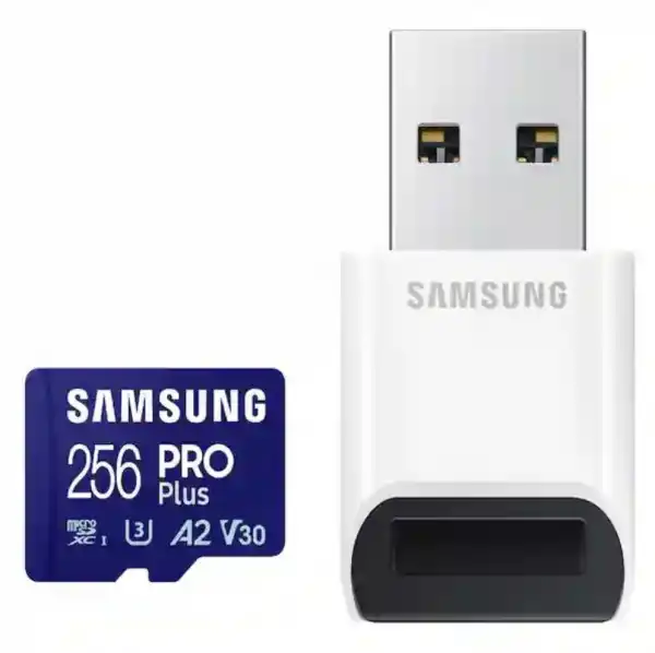 SAMSUNG Pro Plus 256GB Micro SD kartica i čitač microSDXC kartice