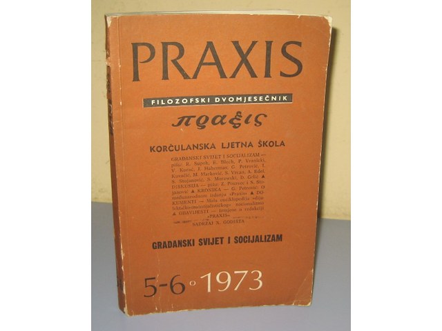 GRAĐANSKI SVIJET I SOCIJALIZAM Praxis broj 5/6 1973