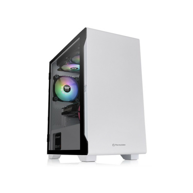 Kućište Thermaltake S100 TG Snow/White/Win/SPCC/Tempered Glass*1/120mm/bez PSU