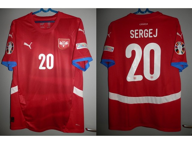 Srbija dres (EURO 2024) Sergej 20 Serbia