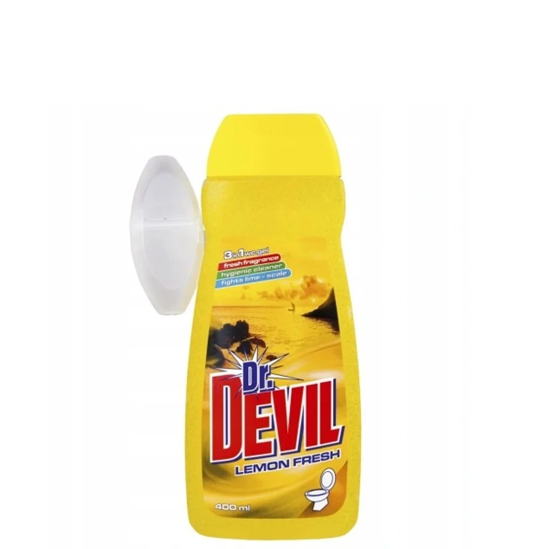 DR.DEVIL WC GEL 3IN1 400ML LEMON FRESH