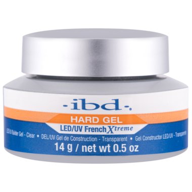 LED/UV gradivni gel za nadogradnju noktiju IBD French Xtreme Clear 14g