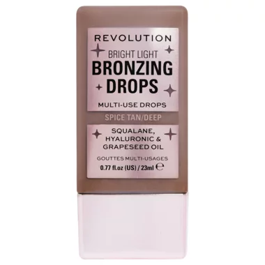 TEČNI BRONZER MAKEUP REVOLUTION BRIGHT LIGHT BRONZING DROPS SPICE