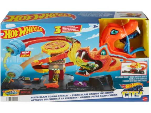 Hot Wheels Rampa city kobra - pizza shop