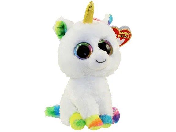 Ty Kid Igračka Beanie Boos Pixy - White Unicorn Mr36852