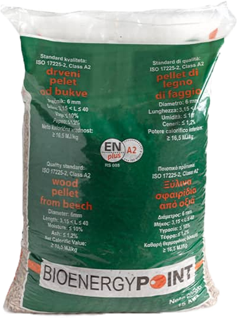 PELET BIOENERGY BOLJEVAC 15 KG