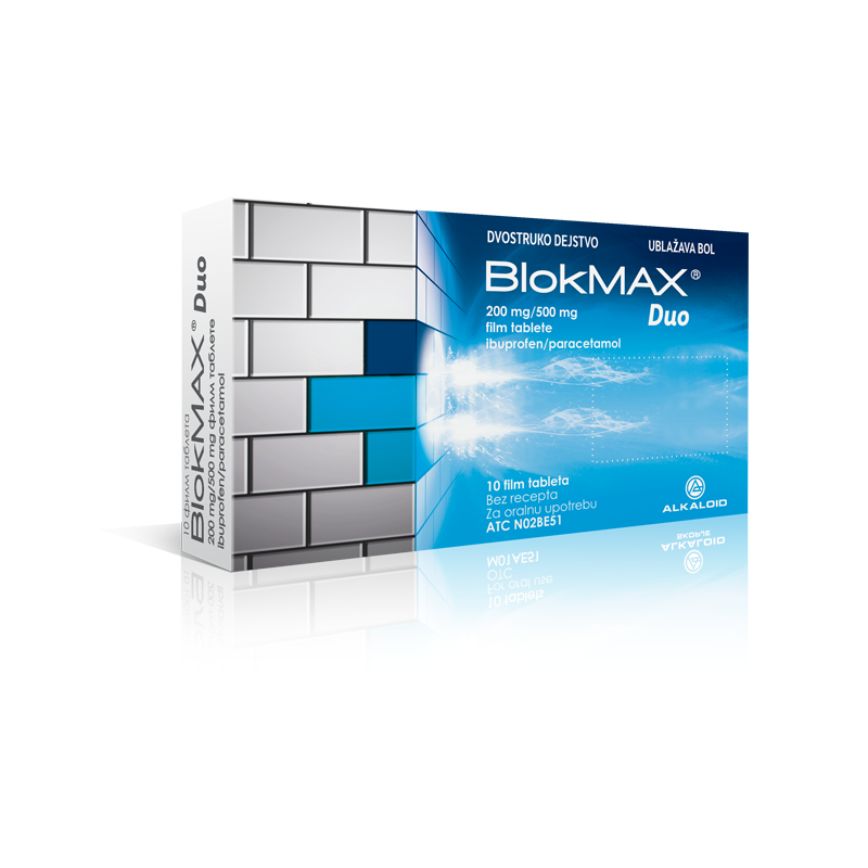 BLOKMAX DUO FILM TABLETA 10X(200MG+500MG)
POZOVITE NAJBLIŽU APOTEKU