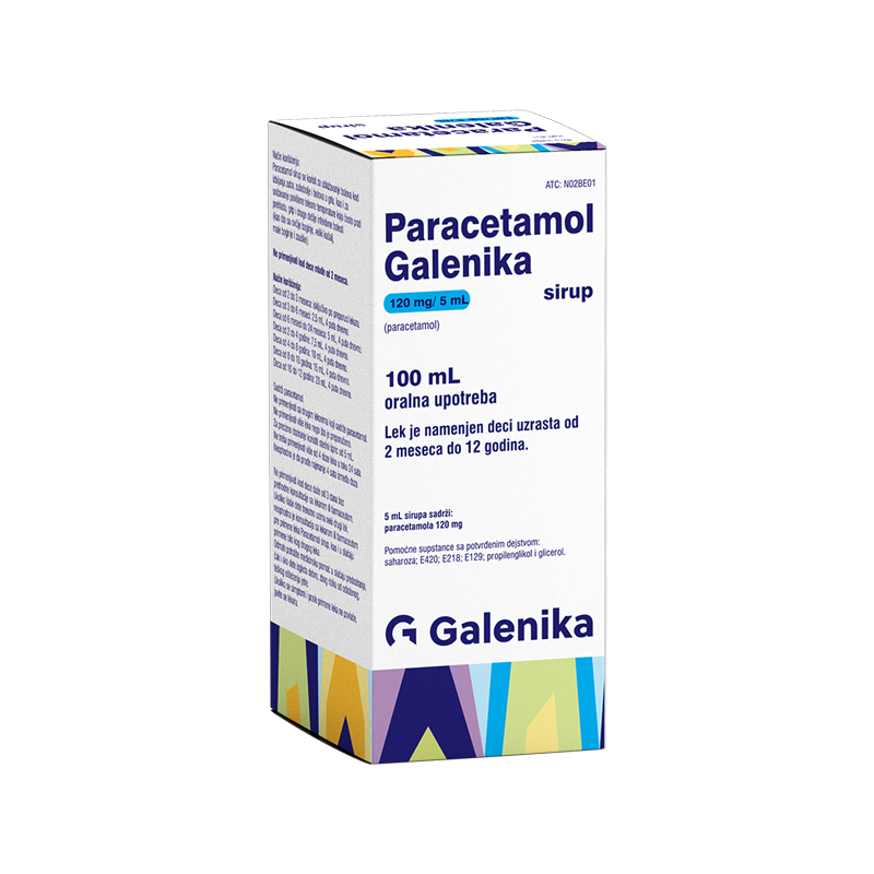 PARACETAMOL GALENIKA ORALNA SUSPENZIJA (120MG/5ML) 100ML
POZOVITE NAJBLIŽU APOTEKU