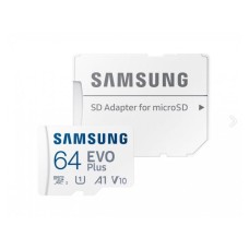 SAMSUNG Evo Plus MicroSD Card 64GB class 10 + Adapter MB-MC64KA KAR00591