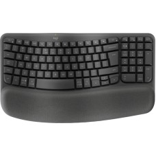 LOGITECH Wave Bluetooth ergonomska tastatura- GRAPHITE - US INT'L