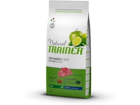 Trainer Natural Maxi Adult Manzo E Riso 12kg