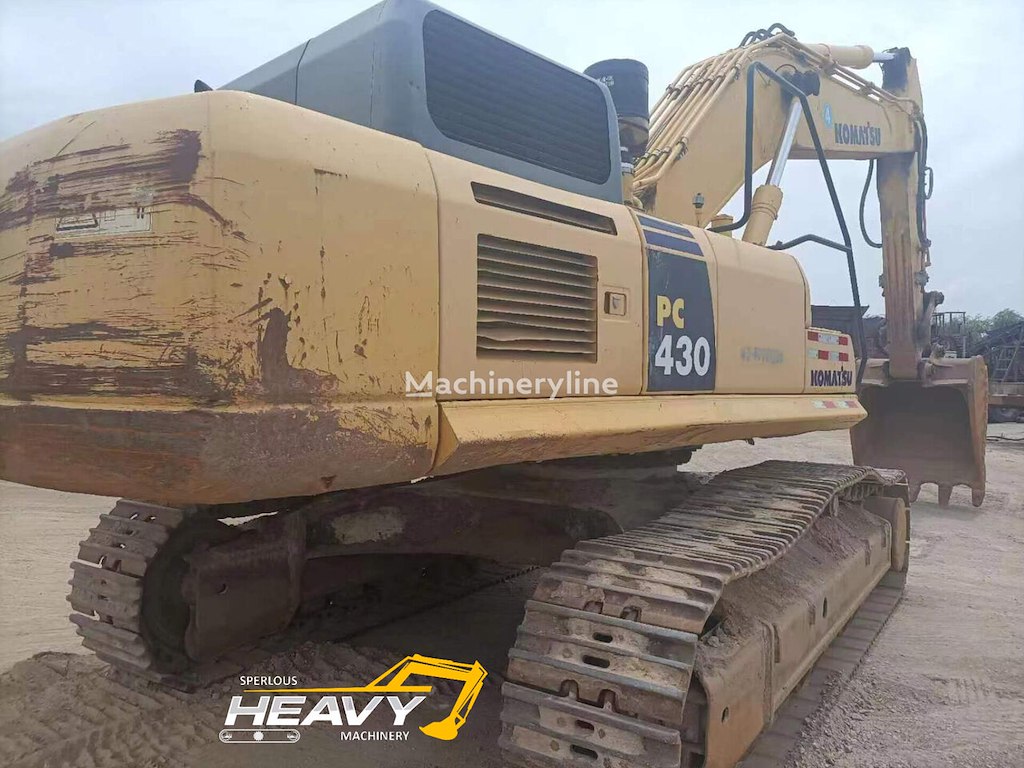 Komatsu PC430-8 bager na šinama