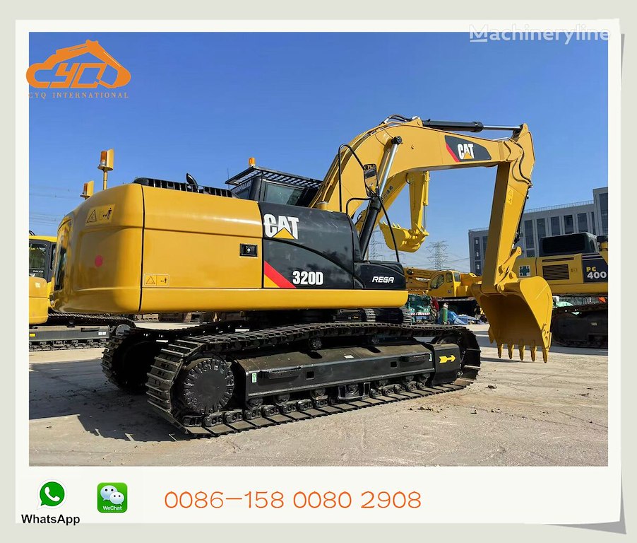 Caterpillar 320D bager guseničar