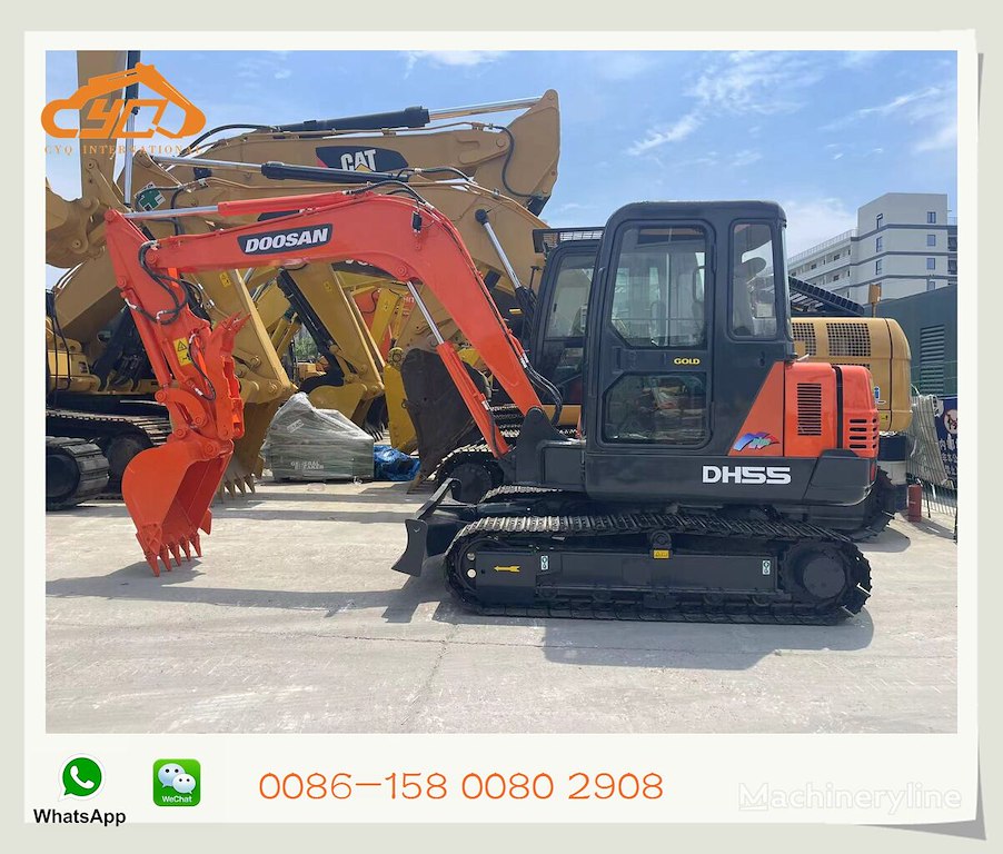 Doosan DH55 mini bager