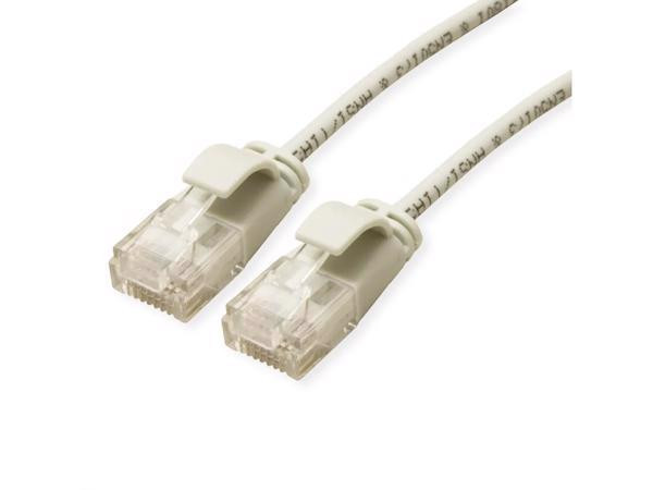 Secomp Roline UTP Data Center PatchCord 6A Slim LSOH sivi 0.5m