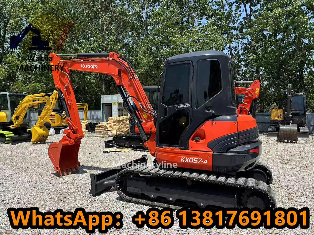 Kubota KX057-4 mini bager