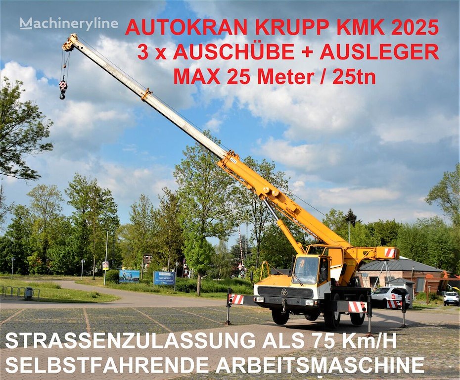 Krupp KMK 2025 pokretna dizalica