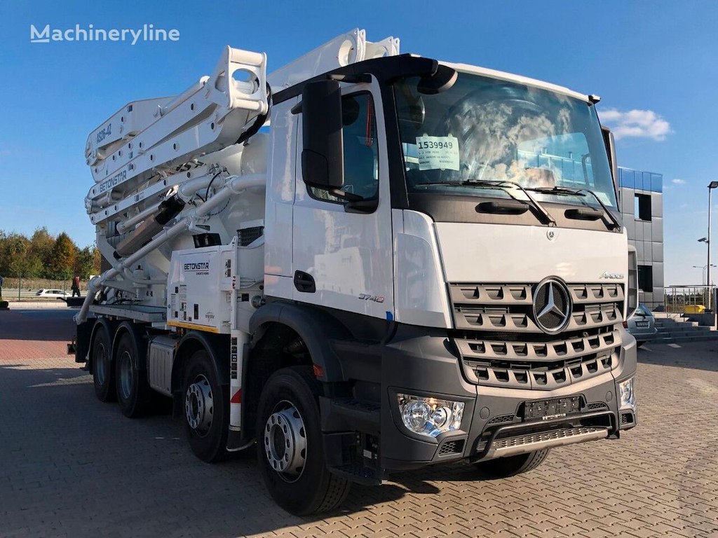 Nova ALLSTAR 26.70Z na šasiji Mercedes-Benz AROCS 3740 pumpa za beton