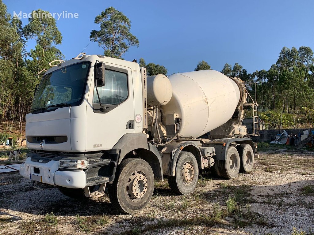 Renault Kerax 370 kamion s mešalicom za beton