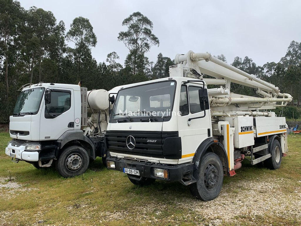 Schwing BPL 900 HDR L na šasiji Mercedes-Benz 2527 pumpa za beton