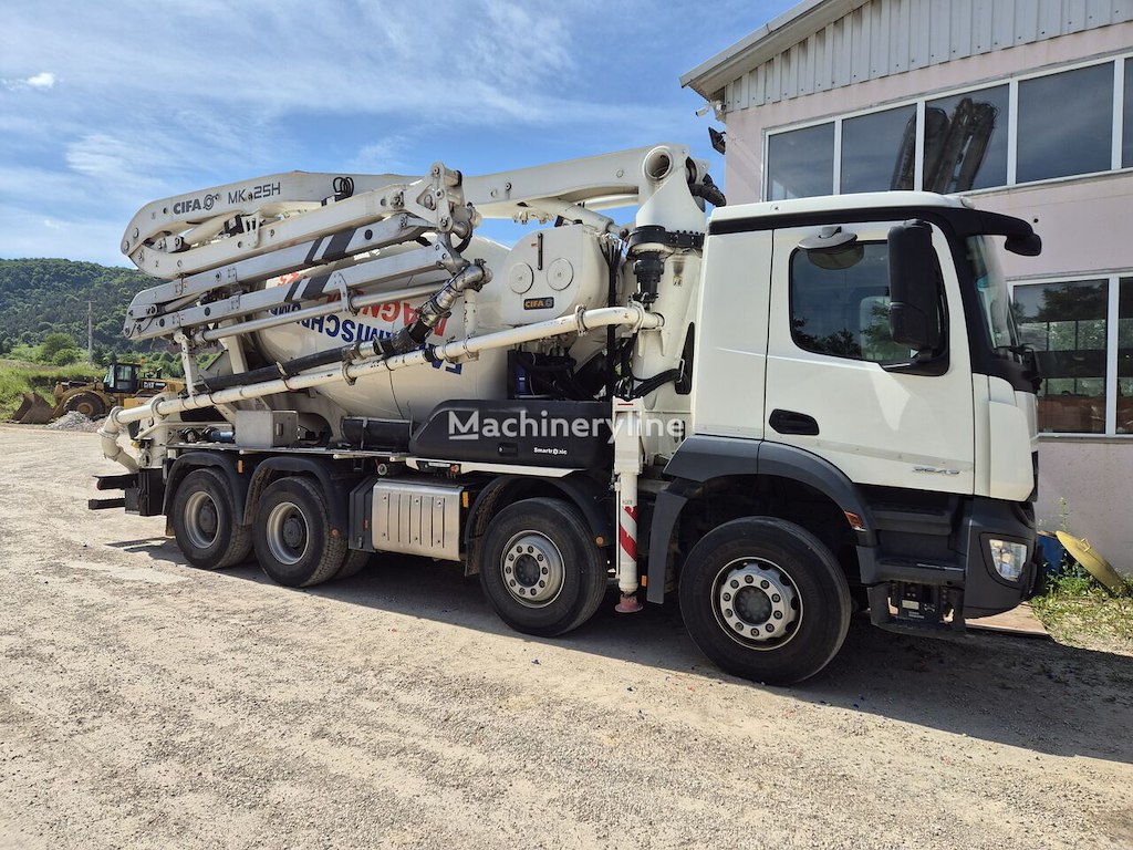 Cifa MK25H Carbotech na šasiji Mercedes-Benz 3643 pumpa za beton