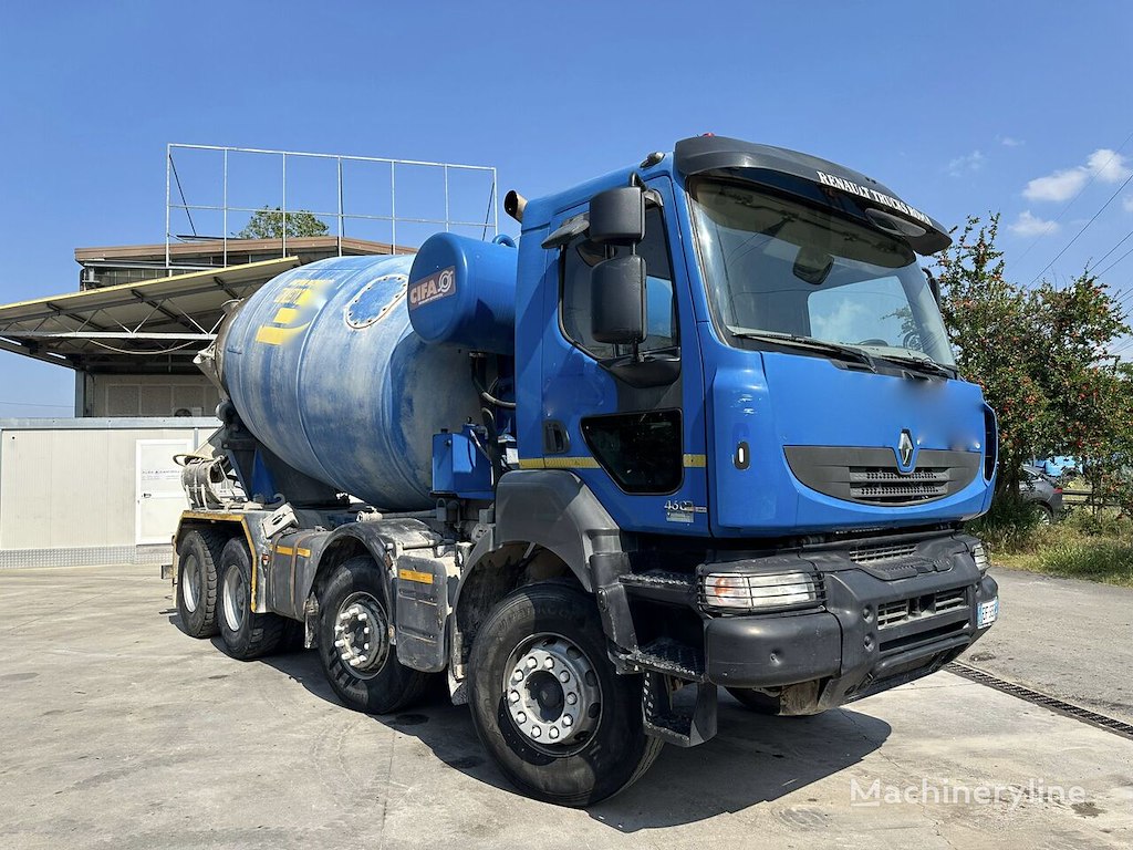 Cifa na šasiji Renault Kerax 460 kamion s mešalicom za beton