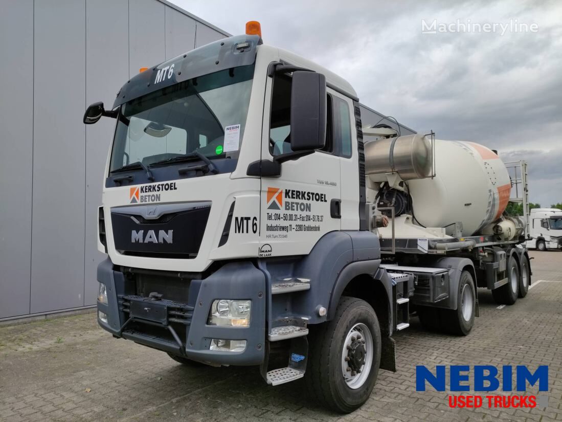 MAN TGS18 480 4x4 - DE BUF 10m3 mixer kamion s mešalicom za beton