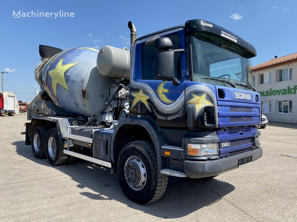 Scania P114 CB kamion s mešalicom za beton