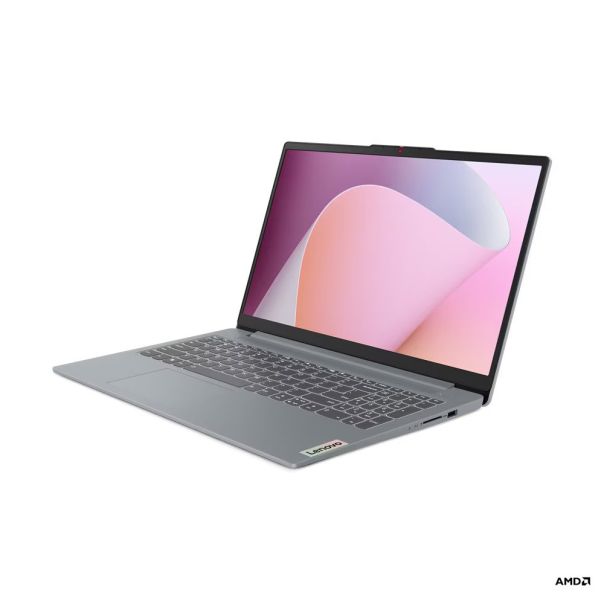 Lenovo Laptop IdeaPad Slim 3 15.6" FHD Ryzen 5 7520U 16GB 512GB SSD Radeon Graphics 15AMN8 82XQ0047YA Arctic Grey
