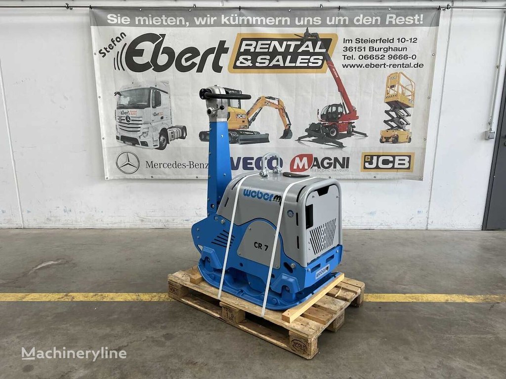 Weber CR 7 Hatz-Diesel / 479kg / E-Start / DEMO vibro ploča