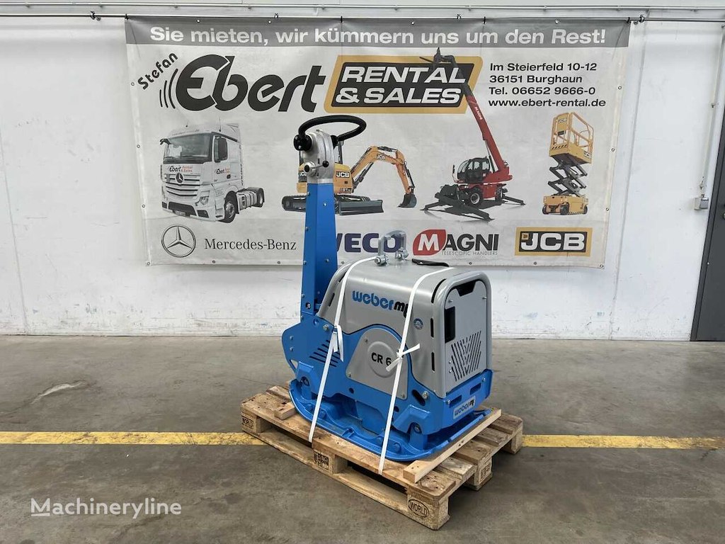 Weber CR 6 Hatz-Diesel / 412kg / E-Start / DEMO vibro ploča