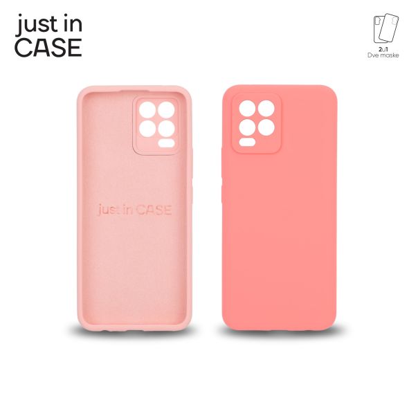 JUST IN CASE 2u1 Extra case MIX PLUS pink paket za Realme 8
