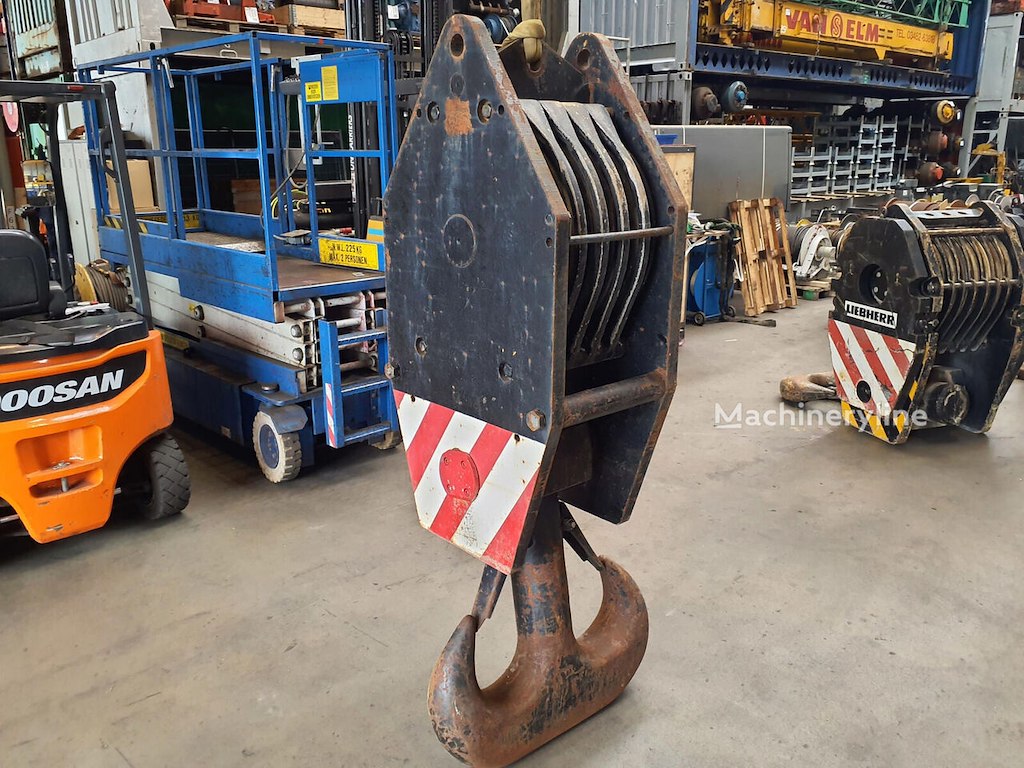 Liebherr Hookblock 23mm 5 sheave 100T kuka za dizalice za krana