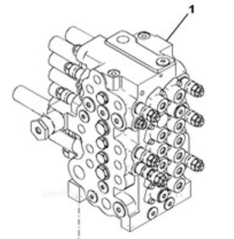 Case KAJ25770 hidraulični razvodnik za Case CX80C bagera