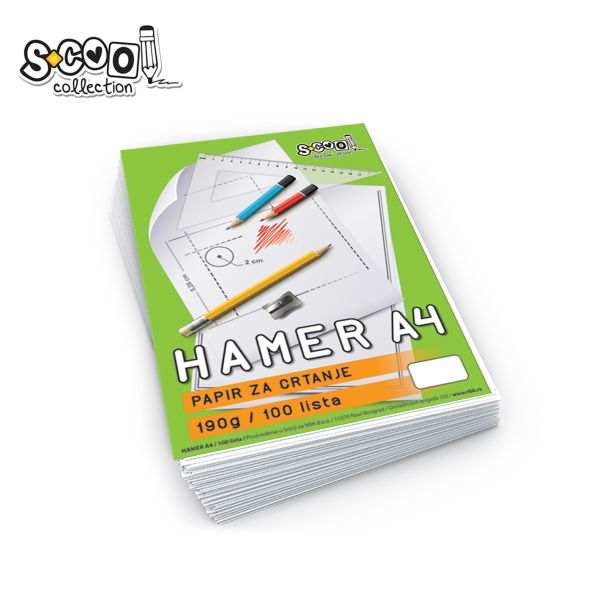 S-COOL Hamer papir A4 100 listova SC115