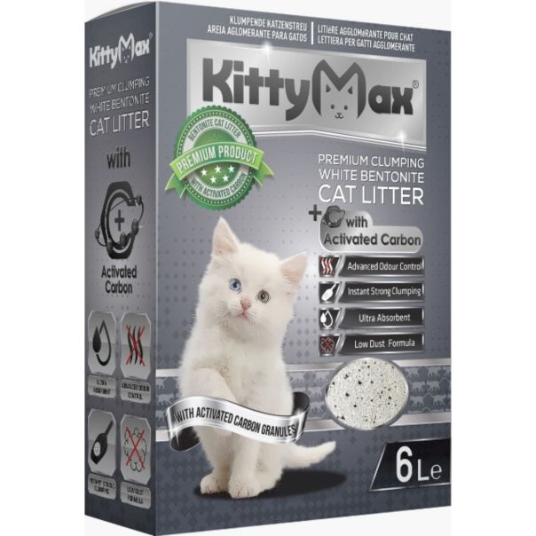 KITTY MAX Posip 6l Carbon