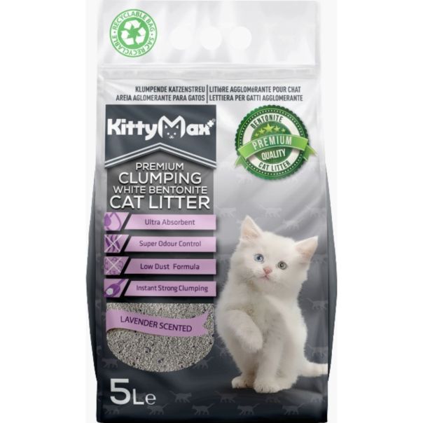 KITTY MAX Posip 5L lavanda